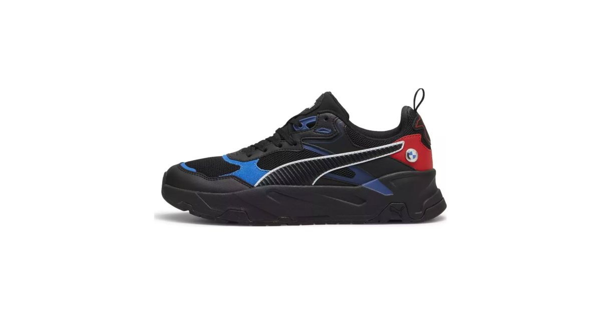 264_ Puma Trinity BMW MMS -Homme- Noire/Bleue - 40 | Linstashop