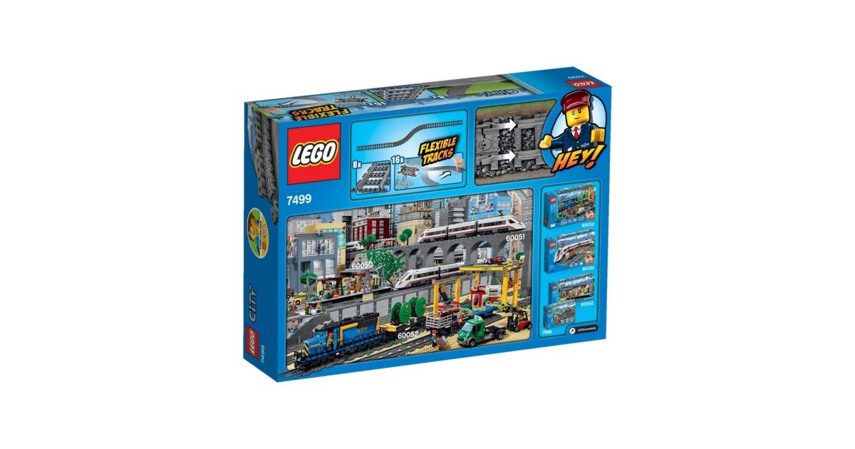 LEGO Flexible Rails | Linstashop