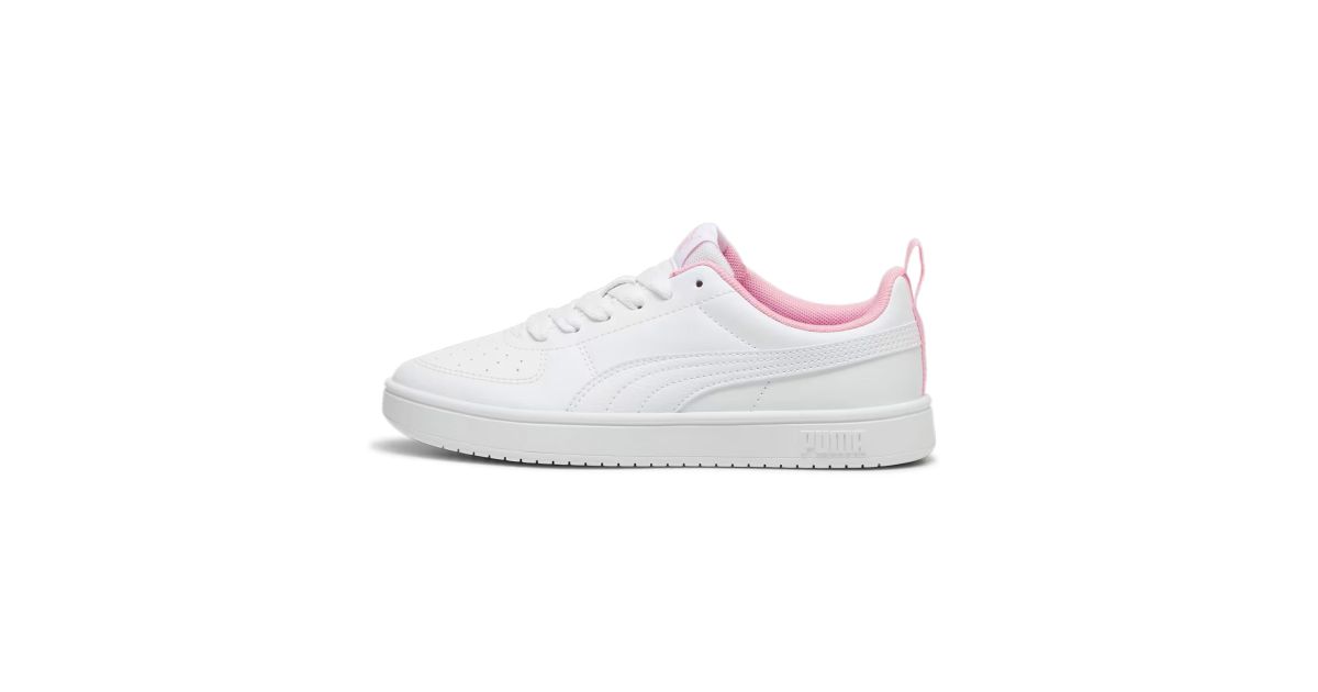 Puma Rickie Jr PUMA White-PUMA White-Pin | Linstashop